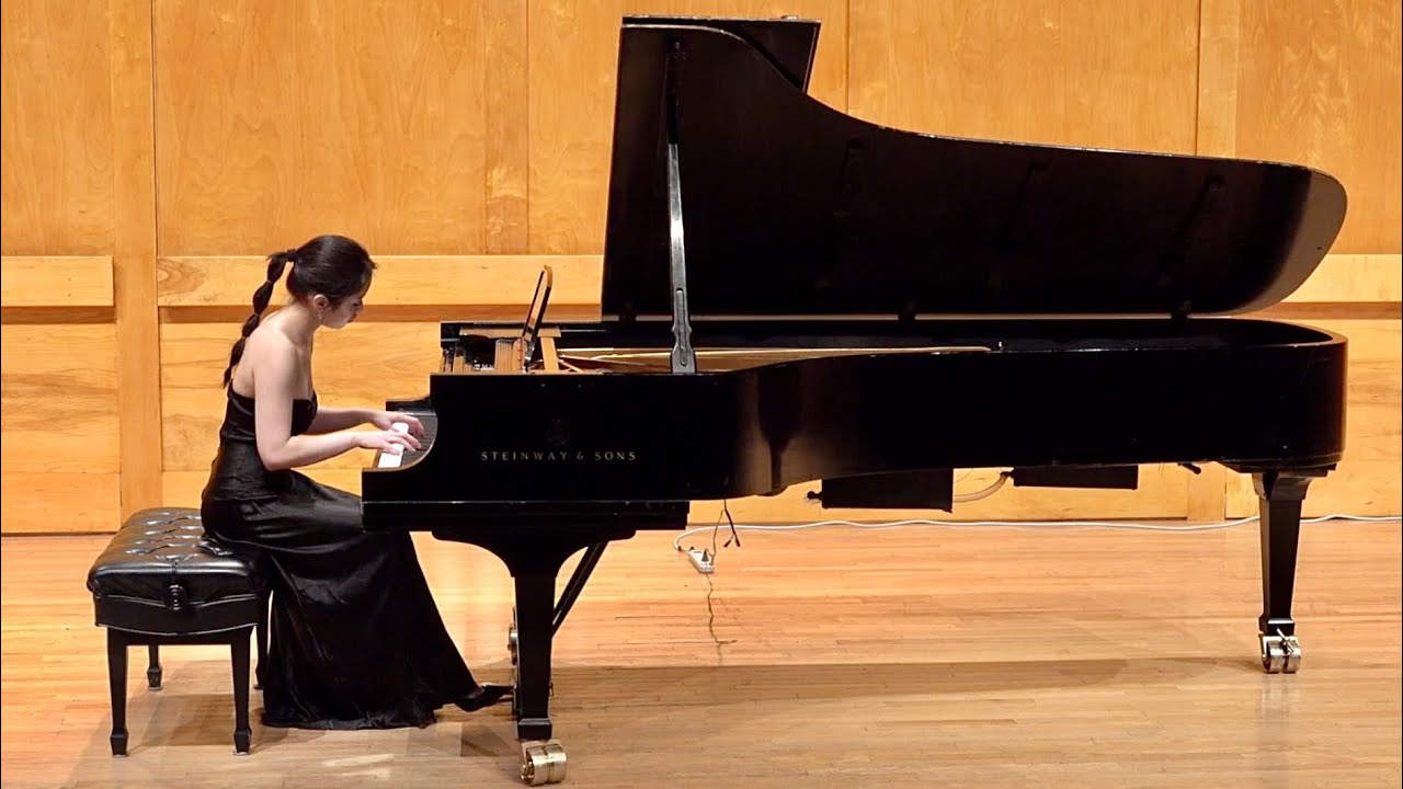 Jasmine He, Final Piano Recital, Stony Brook University - YouTube