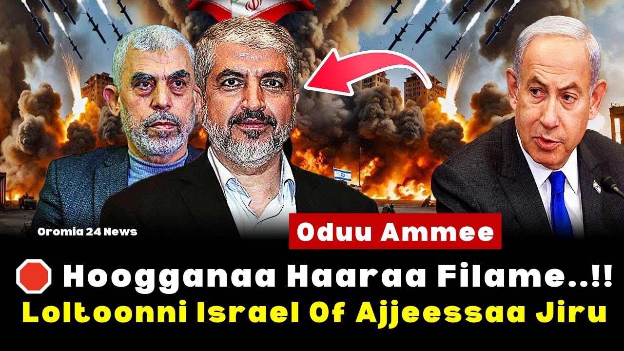 🔴 Oduu Ammee ‼️ Hoogganaa Haaraa Filame, Iccitii Israel - YouTube