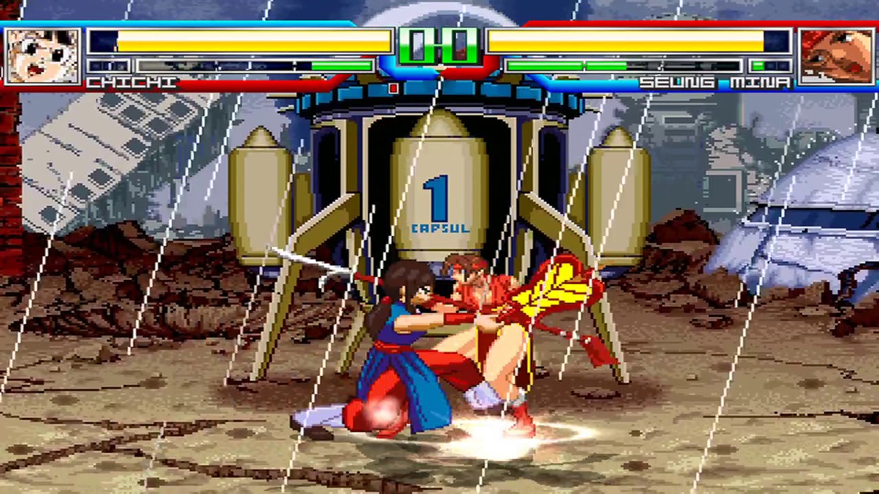 NICK54222 MUGEN: Chi-Chi VS Seong Mi-Na (MrBrunaco) - YouTube