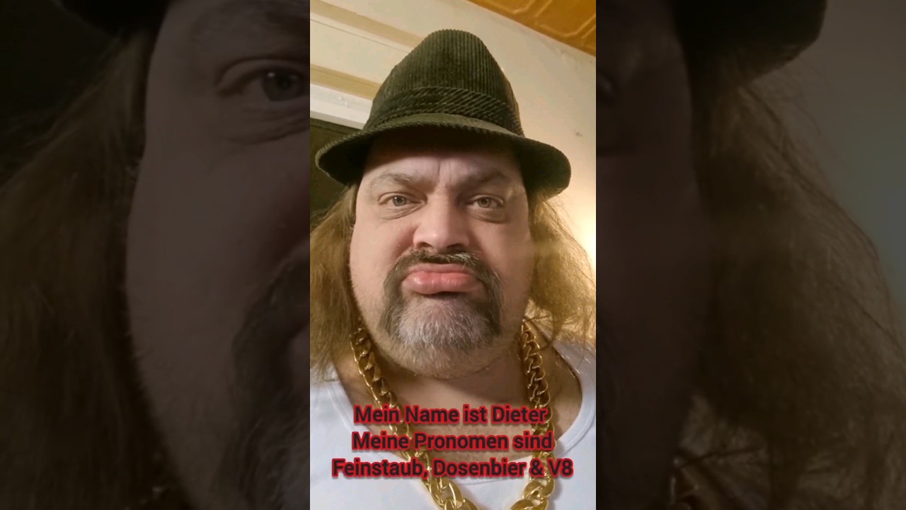 Was sind Dieter's Pronomen ? Ich Gender nicht , Ich hab ein ...