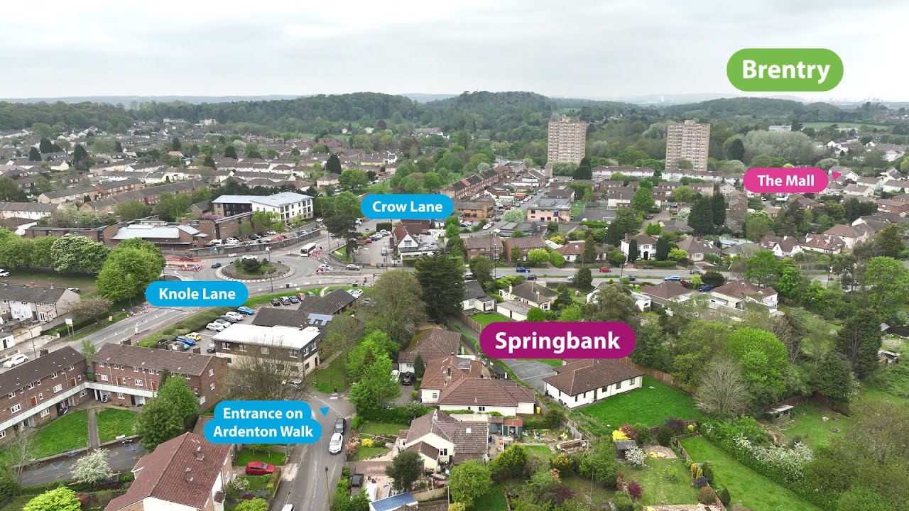 Take a Bird’s Eye View of Springbank, Brentry, Bristol – Shaw ...