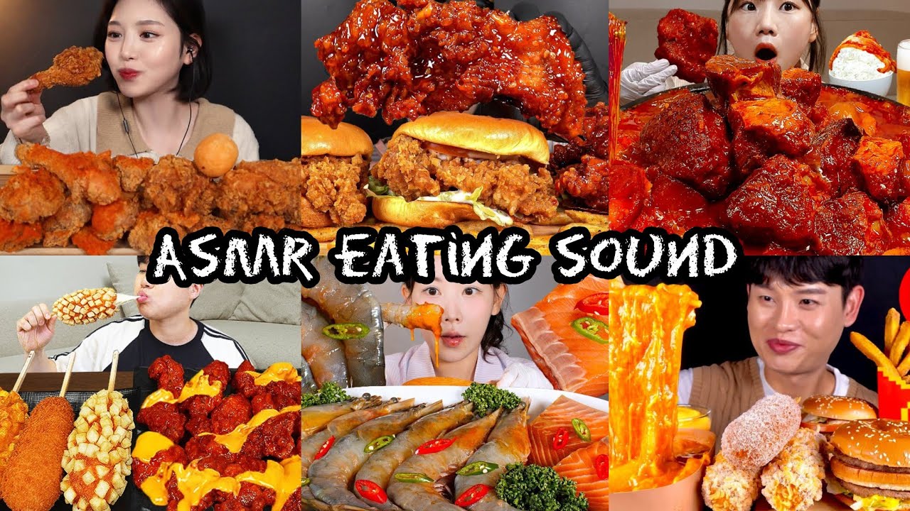 BEST MUKBANG COMPILATION | SATISFYING EATING| BIG BITES | EATING SOUND ...