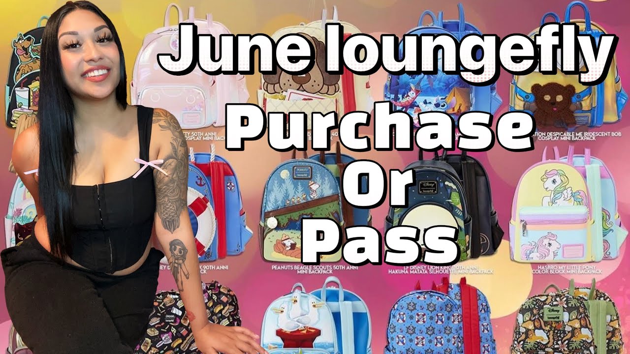 June loungefly purchase or pass 💗 - YouTube