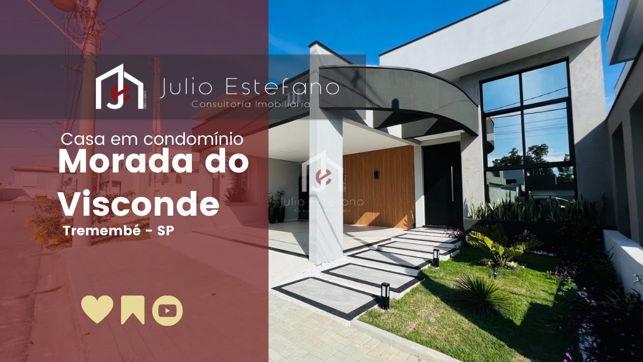 Casa, 3 Dormitórios (1 Suíte) - Cond. Morada do Visconde - Município de ...