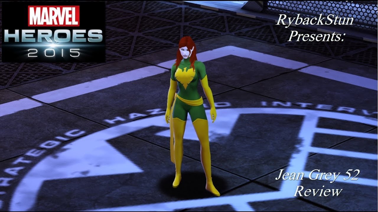 Marvel Heroes: Jean Grey 52 Rework Review - YouTube