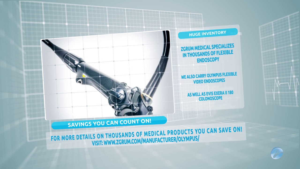 Olympus PCF - Q180AL Pediatric Colonoscope - 0165 - YouTube