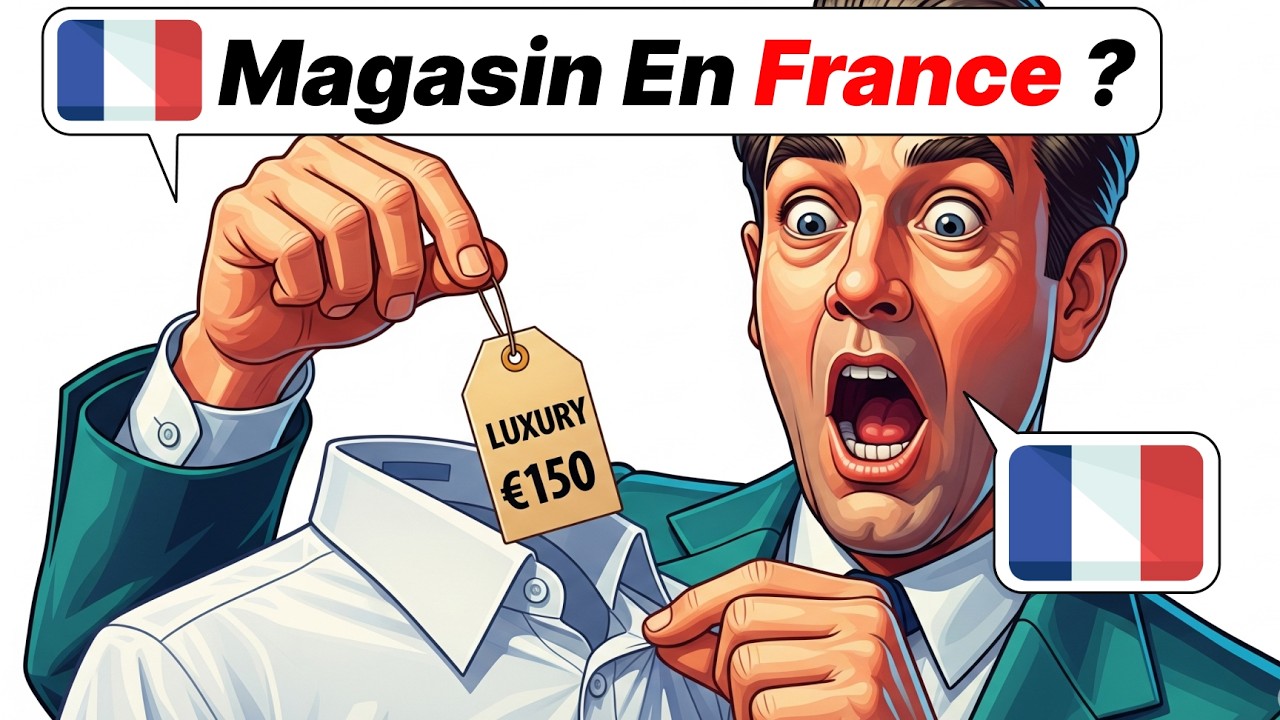 Easy French Conversation: French Dialogue - Clothing Store in France ...