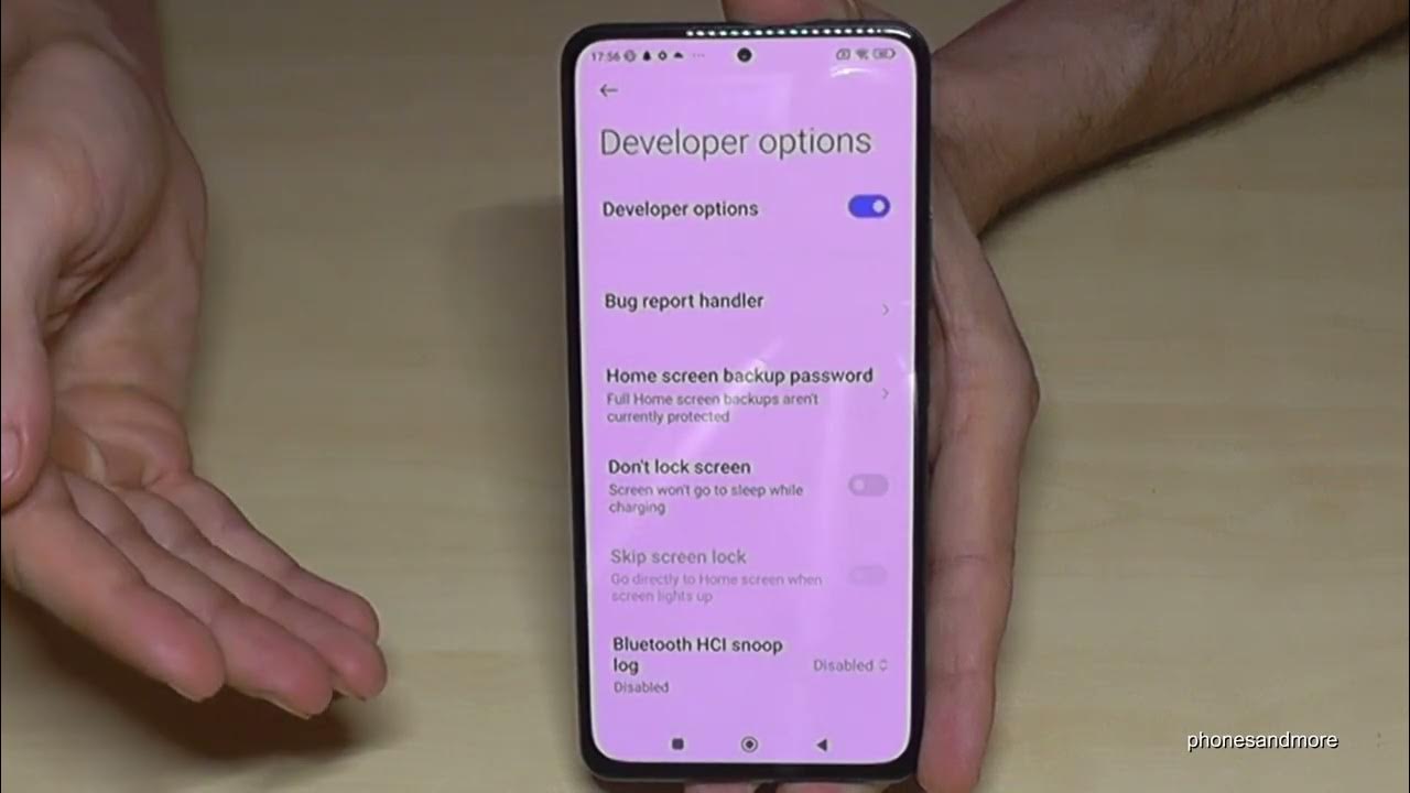 Poco F4: How to enable the Developer Options? for USB Debugging etc. - YouTube