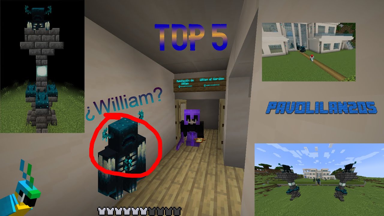 5 COSAS QUE HACER CON EL WARDEN | Minecraft 22w15a - YouTube