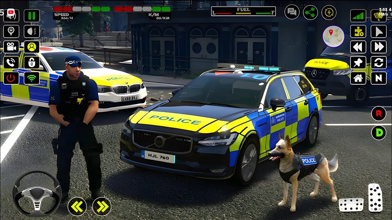 🚓 Police Car Chase Simulator 3D – Real City Cop Pursuit Gameplay ...