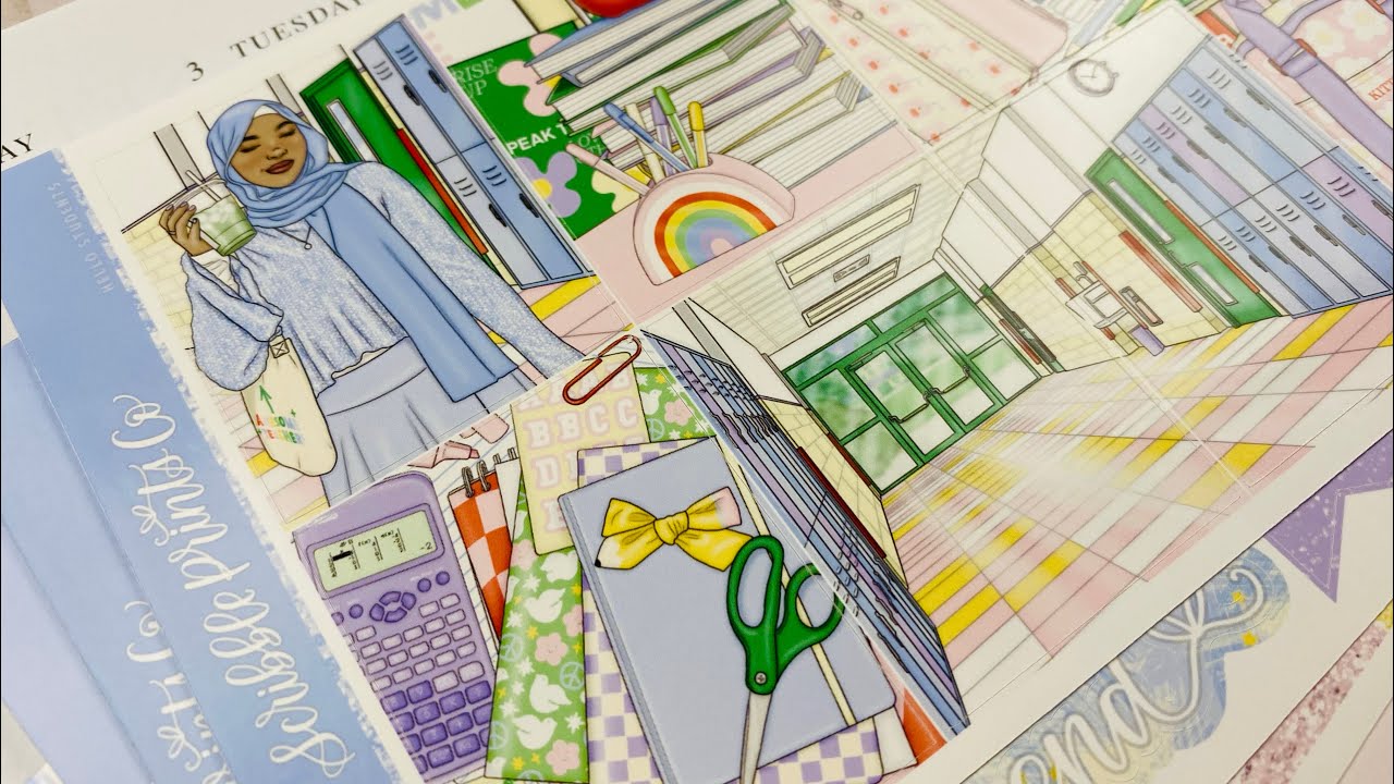 Plan with Me | Hello Students | Scribble Prints Co | Post Election Funk ...