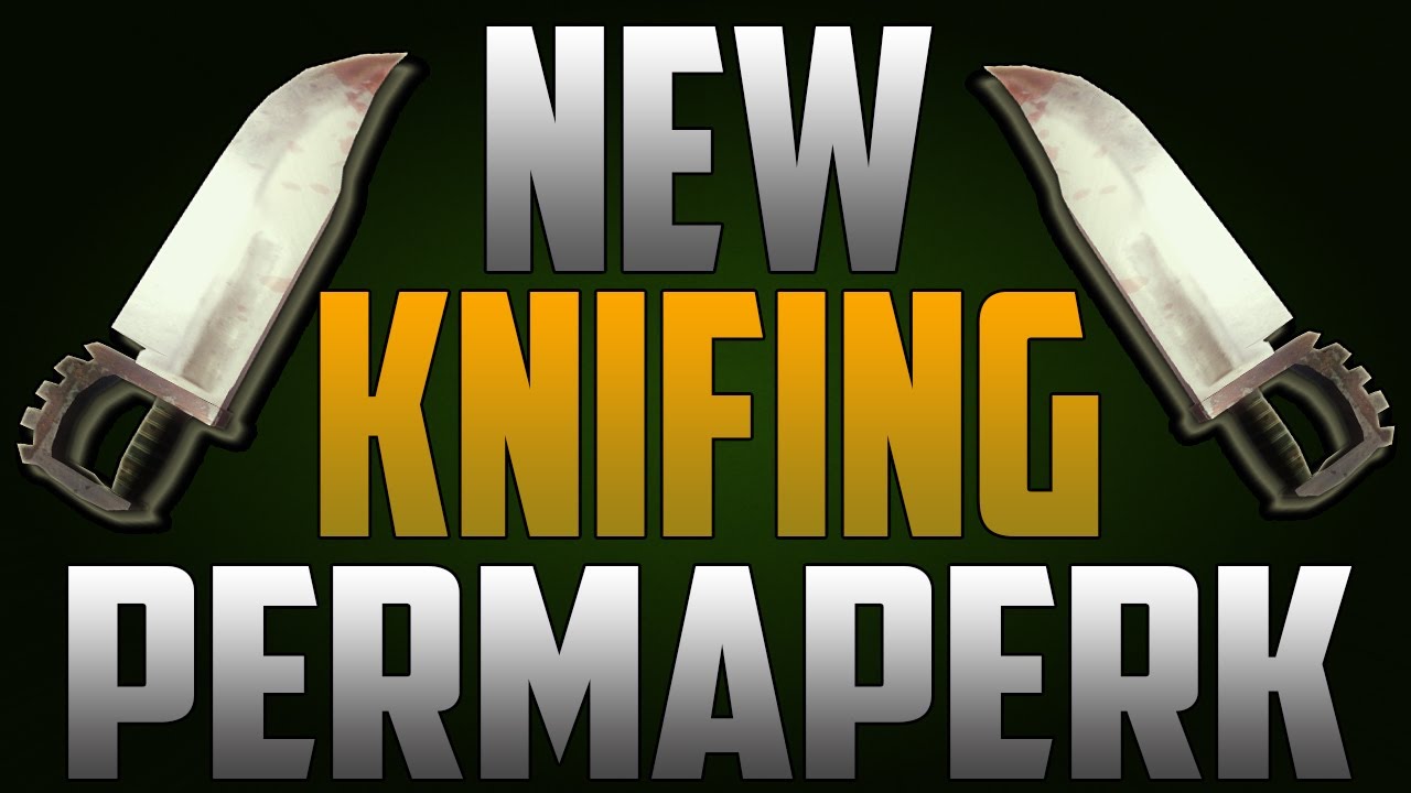 Black Ops 2 Zombies: New Knifing Perma Perk! - YouTube