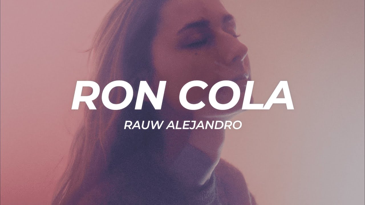 Rauw Alejandro - RON COLA || LETRA - YouTube