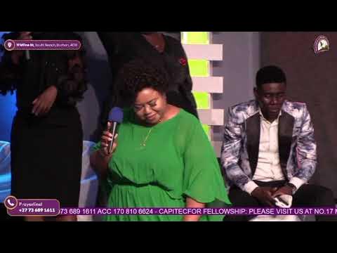 GUEST ARTIST THANDEKA DUBE WORSHIP MEDLEY MEGA GRACE HOUR EBENEZER CONFERENCE - YouTube