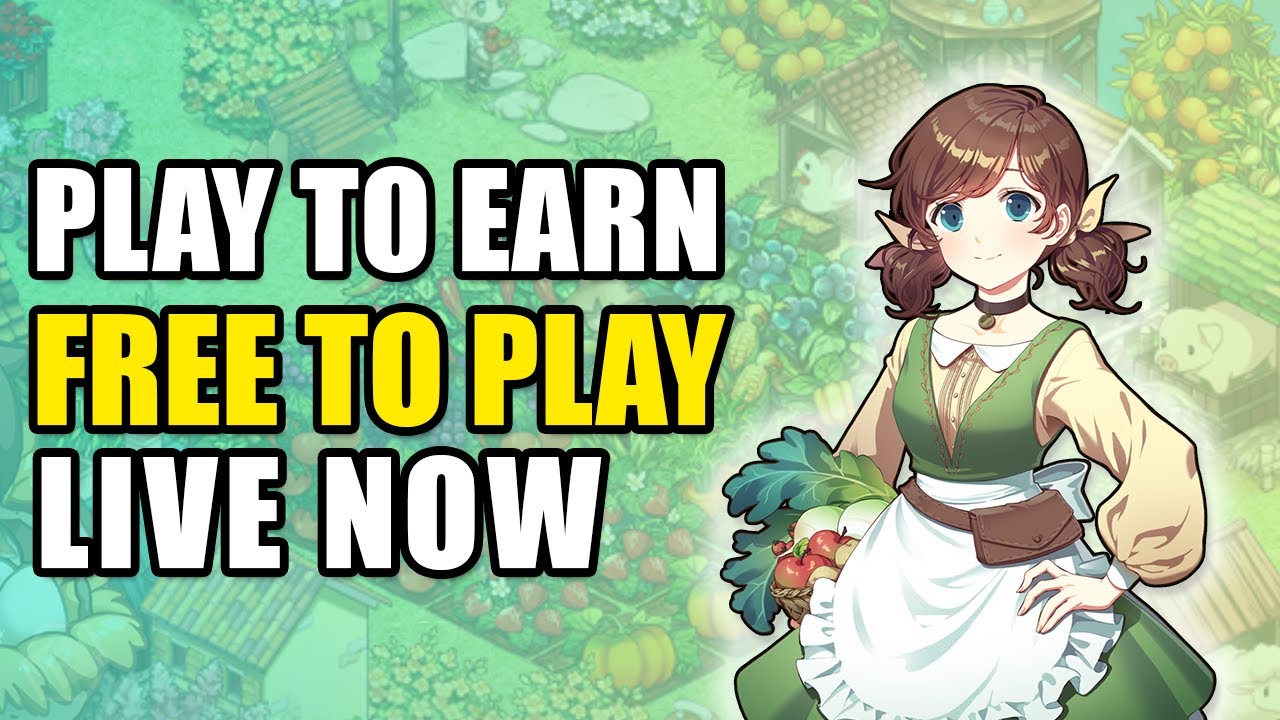 5 FREE TO PLAY TO EARN Games Live Now - YouTube