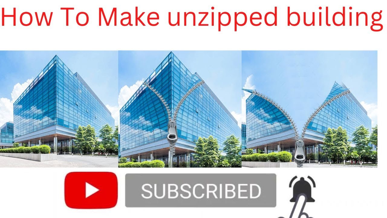 How To unzip building in Adobe Photoshop. #adobe #adobephotoshop - YouTube