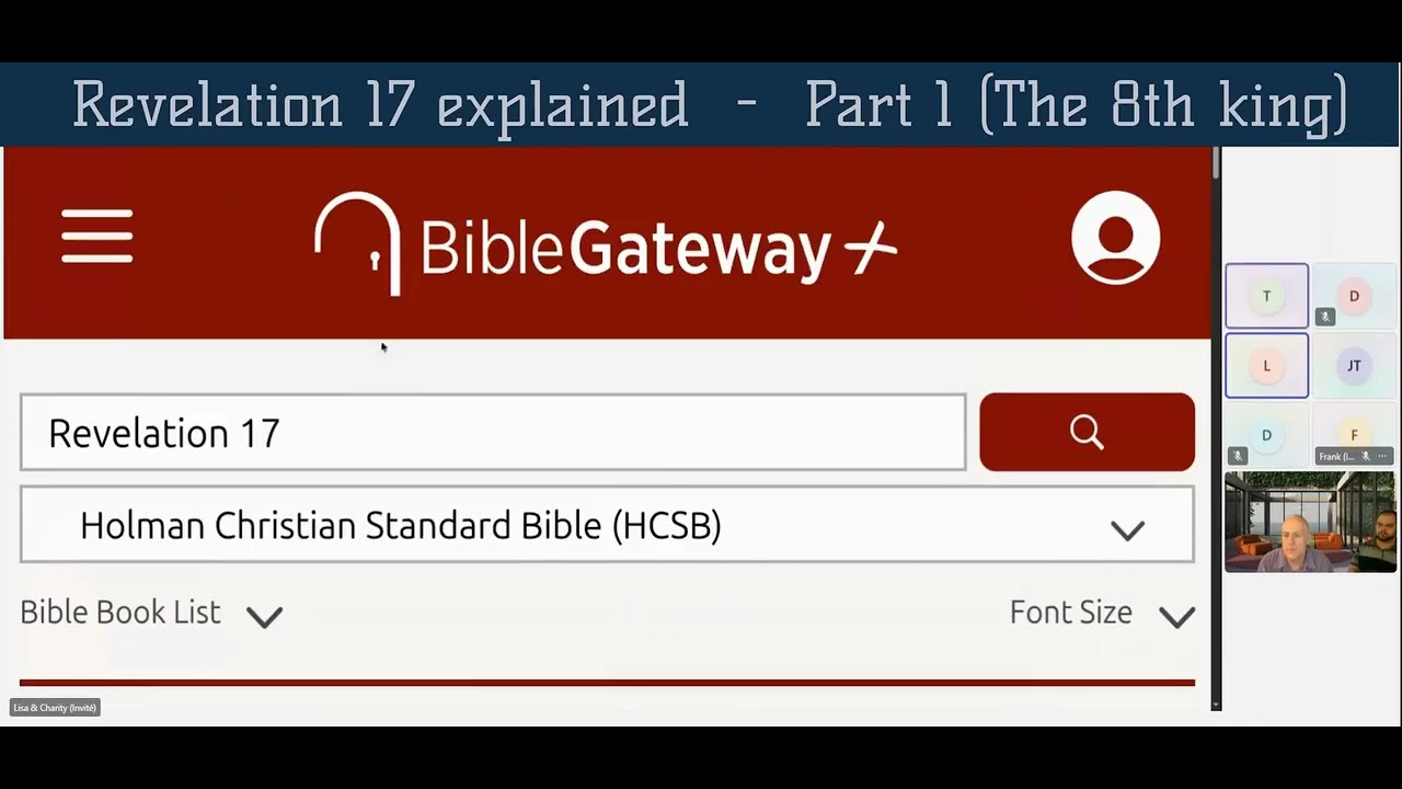 REVELATION CHAPTER 17 - PART #1 - YouTube
