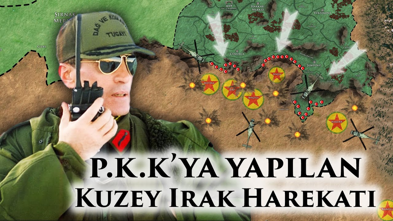90'larda Kuzey Irak'a Düzenlenen Harekatlar | Türkiye'nin Terörle ...
