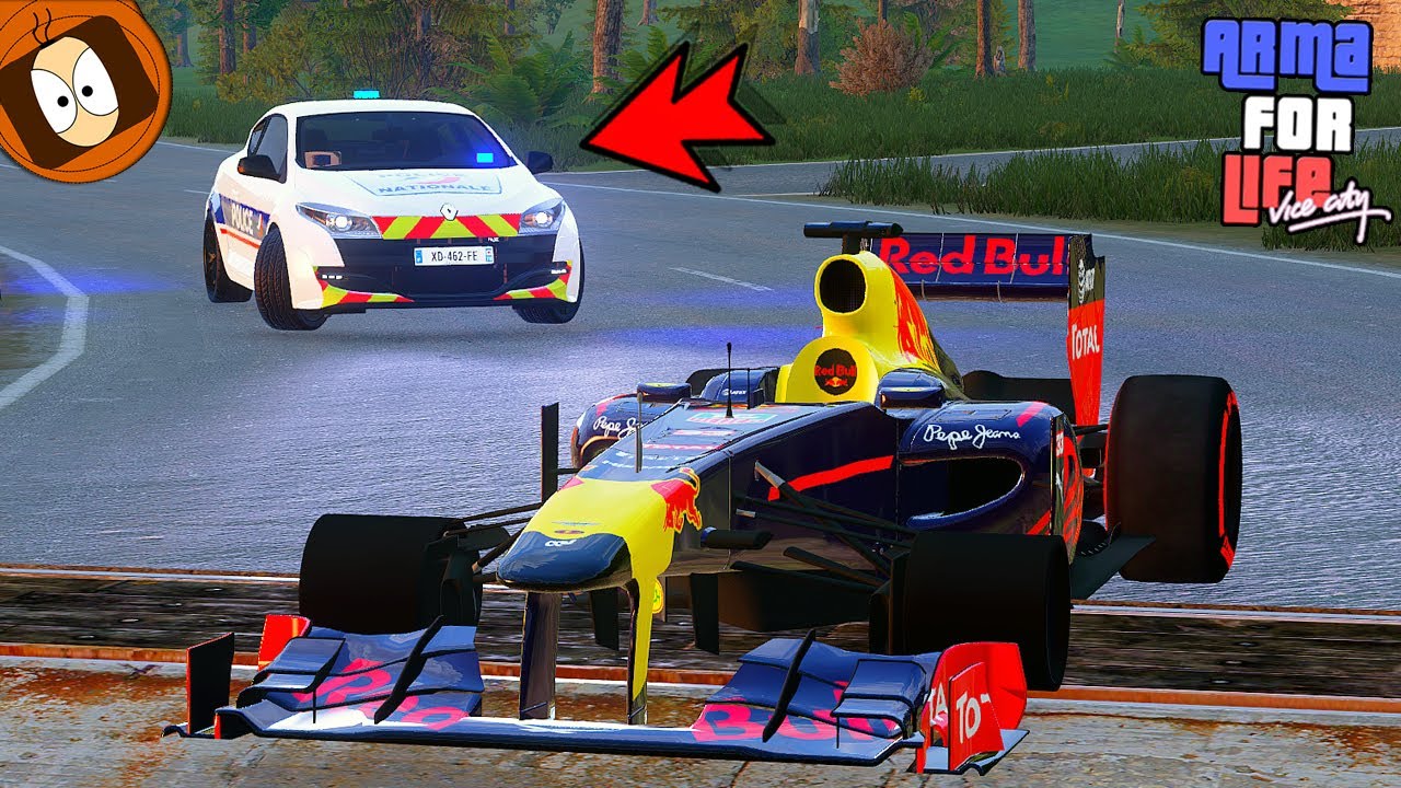 POLICE ERI : MEGANE 3RS VS F1 - COURSE POURSUITE !! - A4L - YouTube