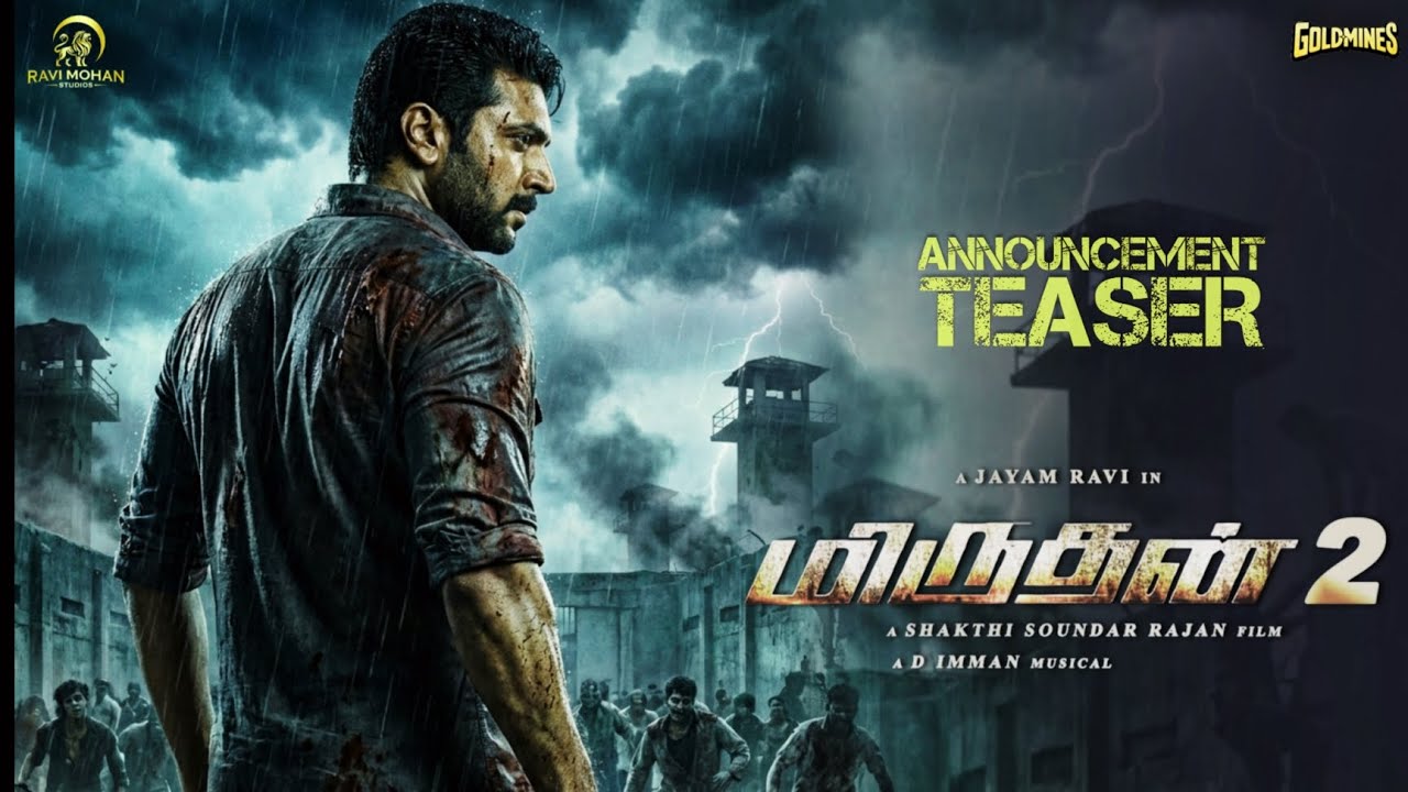 Miruthan 2 - Announcement Teaser | Jayam Ravi | Ravi Mohan Studios ...