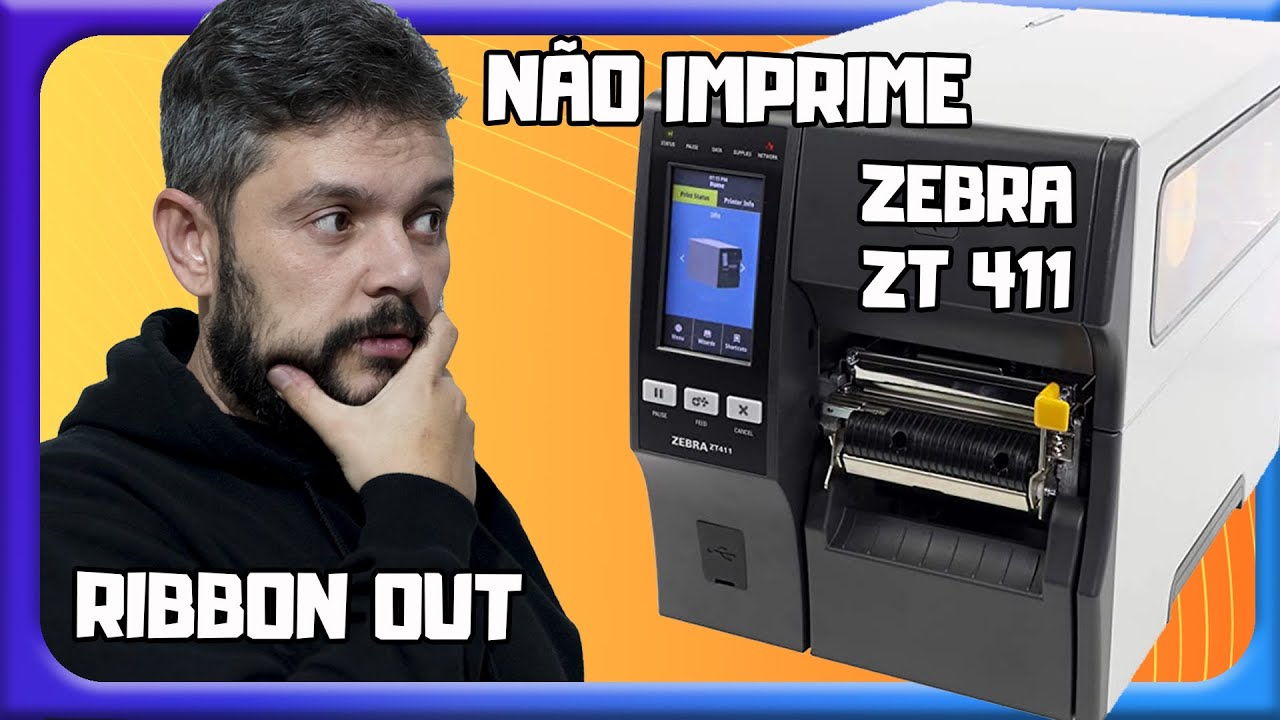 Zebra N o Imprime ZT411 Mensagem Ribbon Out O Que Fazer YouTube zebra-n-o-imprime-zt411-mensagem-ribbon-out-o-que-fazer-youtube