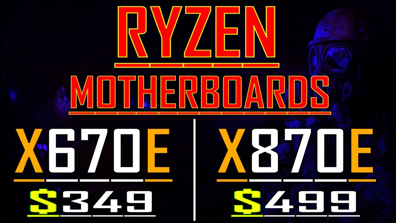 X670E vs X870E || RYZEN MOTHERBOARD || How Big is the Difference? - YouTube