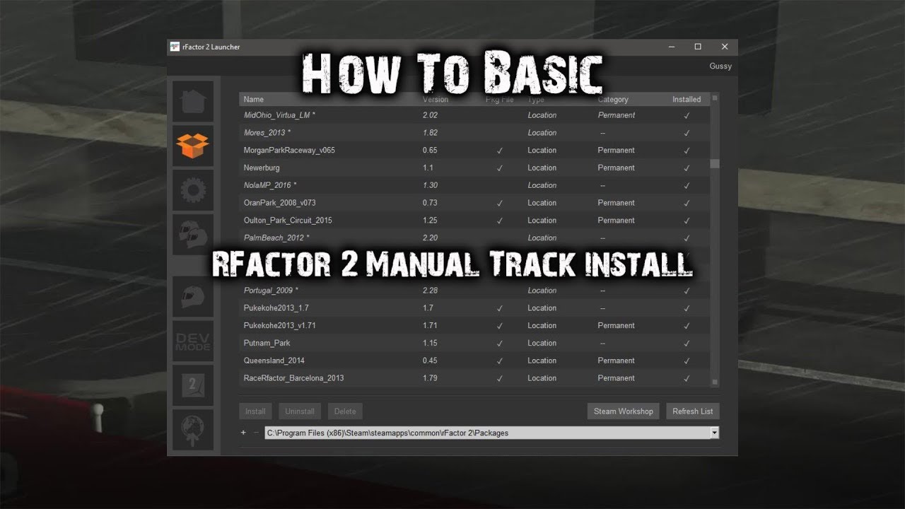 Rfactor 2 test track - kotibranding