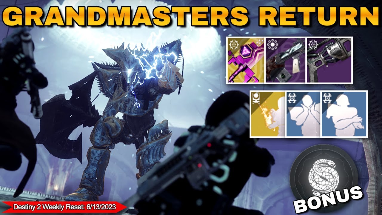 GRANDMASTERS are HERE! Plus, Update Info and Bonus Gambit Ranks ...