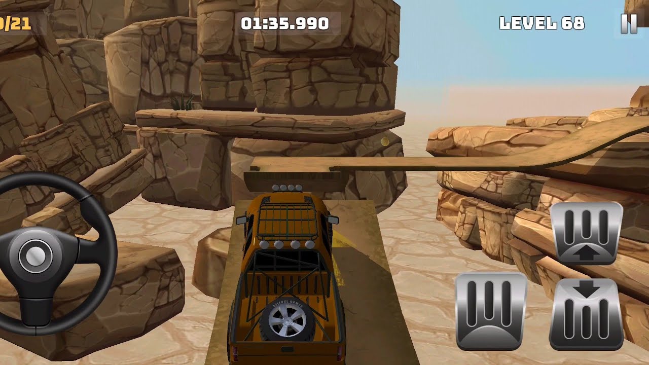 video game | mountain climb 4x4 | Android Gameplay - YouTube