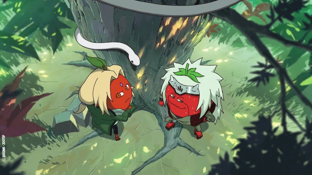 Oasis Naruto Shippuden Commercial Featuring Tsunade & Jiraiya - YouTube