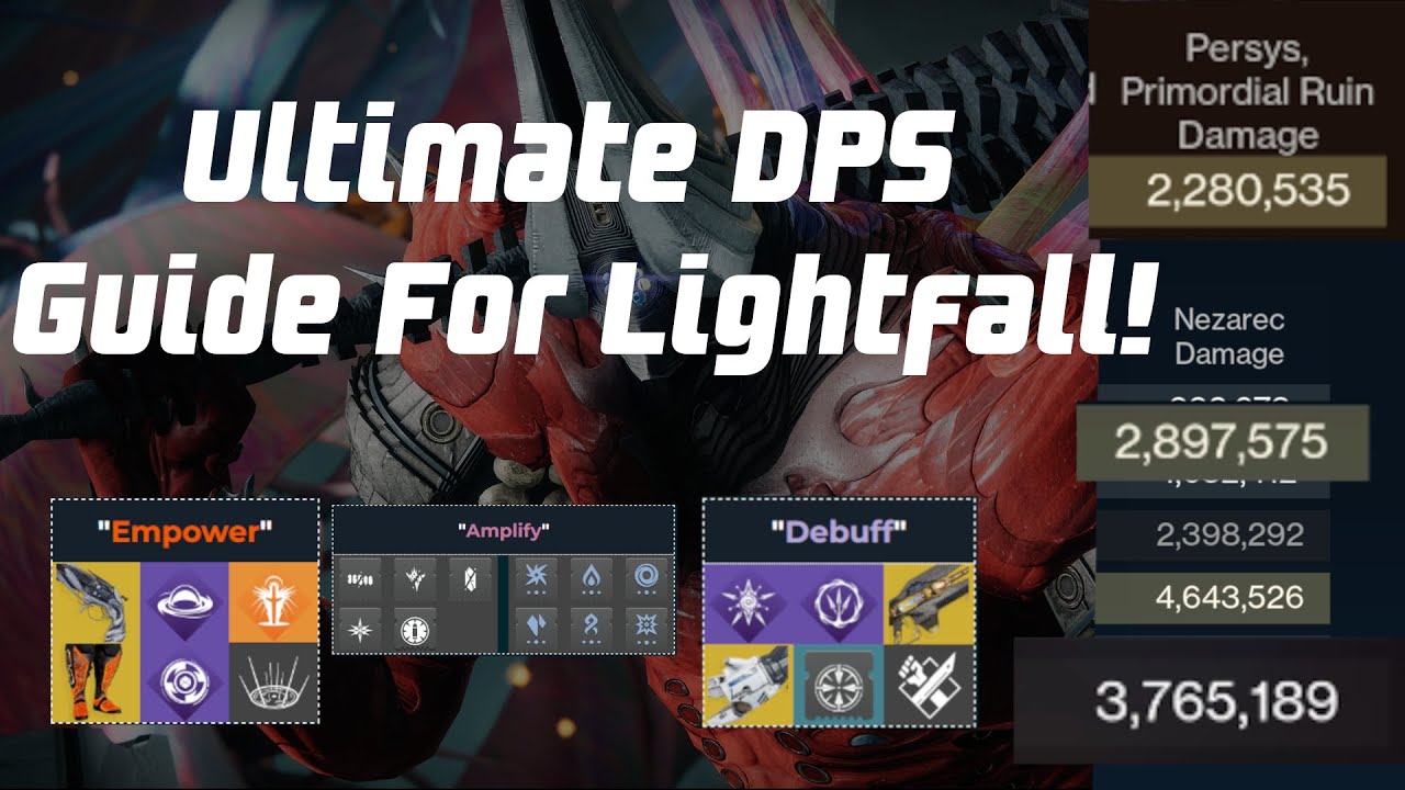 How To Improve YOUR DPS in Lightfall! - Ultimate DPS Guide! - Destiny 2 ...