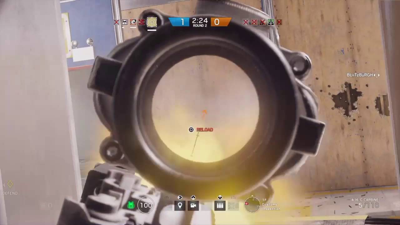 Rainbow Six Siege - ACOG is life - YouTube