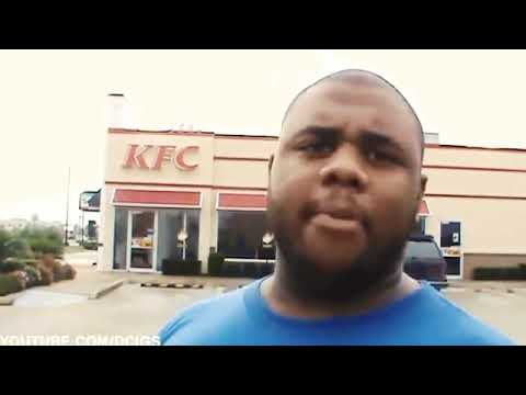 Angry Black Man At KFC In Helium - YouTube