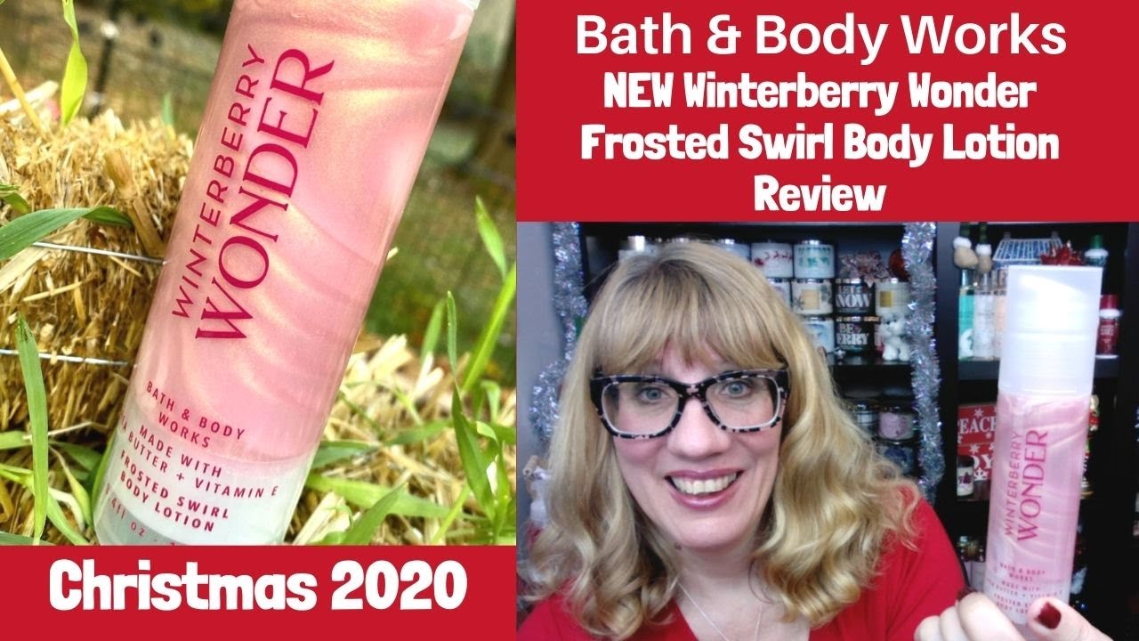 Bath & Body Works NEW Winterberry Wonder Frosted Swirl Body Lotion ...