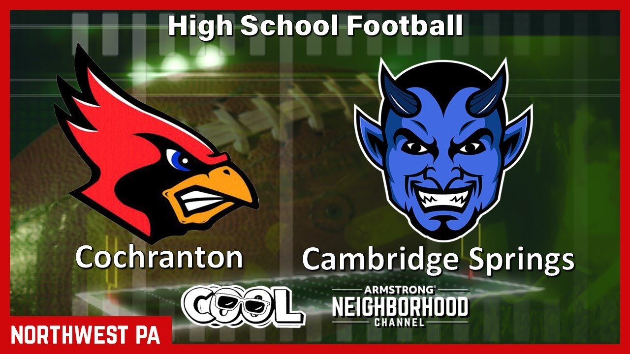 High School Football: Cochranton vs Cambridge Springs (Oct 3, 2025 ...