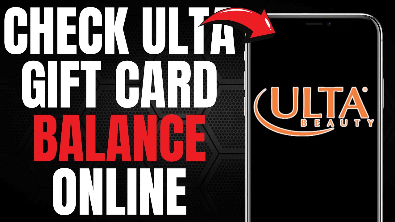 How to EASILY Check ULTA Gift Card Balance Online! (EASY GUIDE) [2025 ...