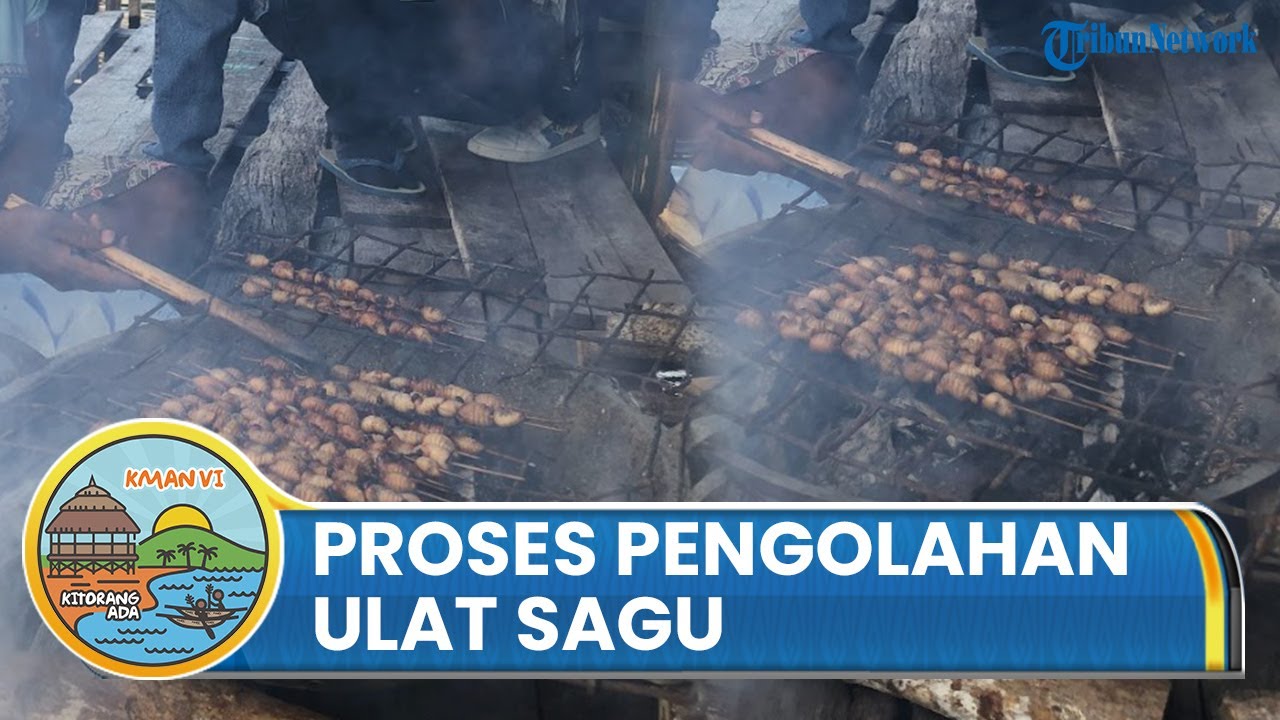 Pengolahan Ulat Sagu di Festival Ulat Sagu ke-2 di Kampung Yoboi ...