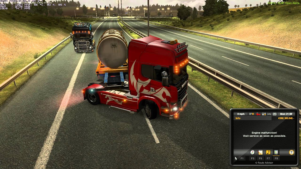 Euro Truck Simulator 2 - Biggest Crash Ever? (Multiplayer) - YouTube