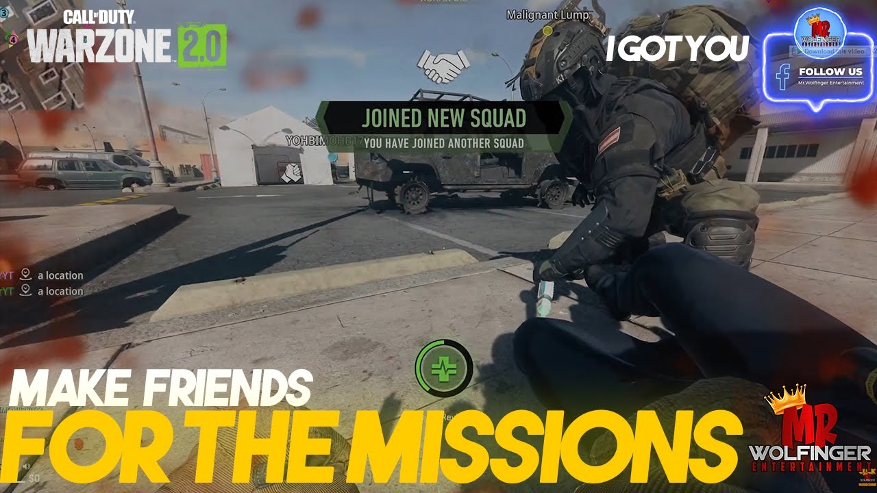 MAKE FRIENDS FOR THE MISSION | CALL OF DUTY WARZONE II - YouTube