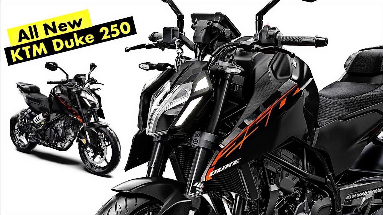 KTM Duke 250 New Black Colour Launched with TFT Display - The End Of ...