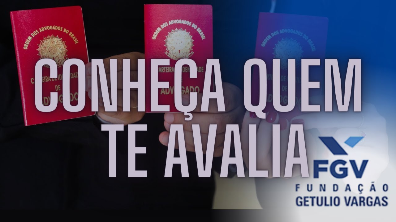 EXAME DA OAB | Conheça a banca FGV - YouTube