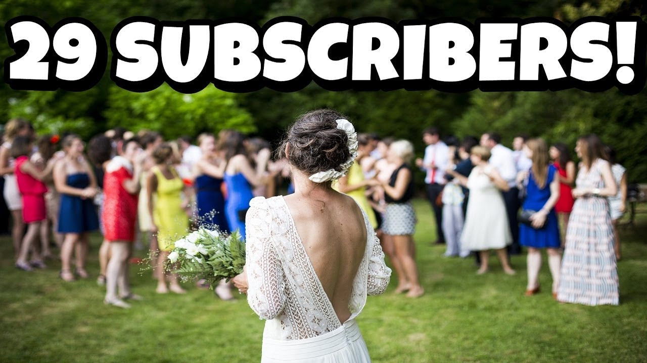 we finally hit 29 subscribers!!!!! - YouTube