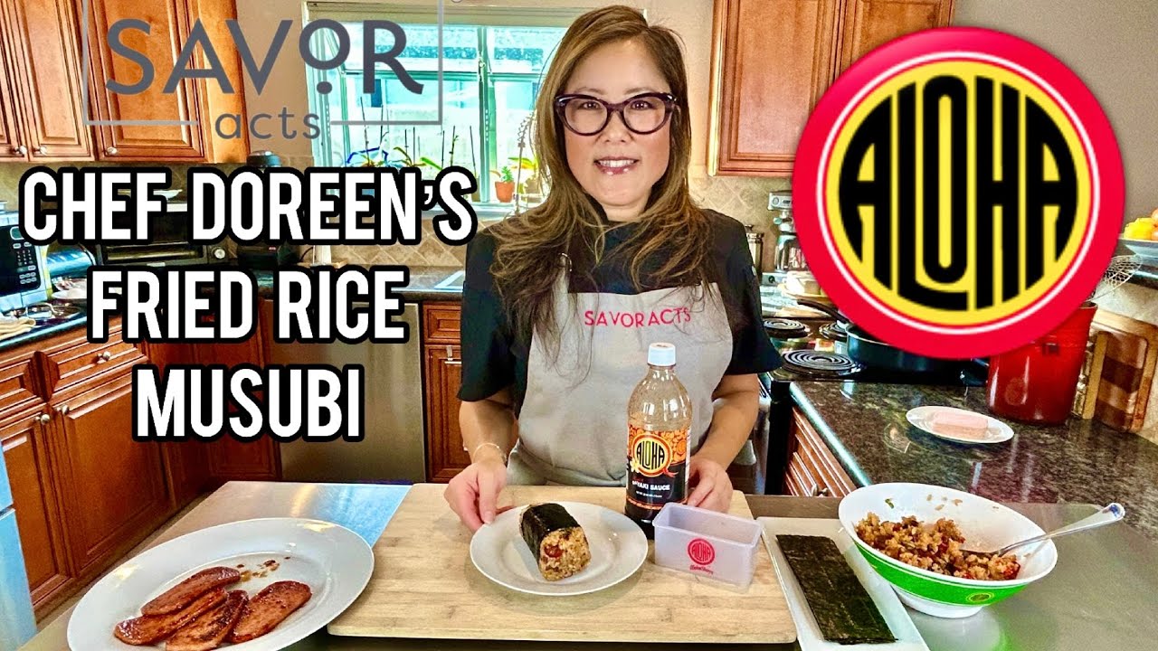 Spam Musubi WITH Fried Rice! - YouTube