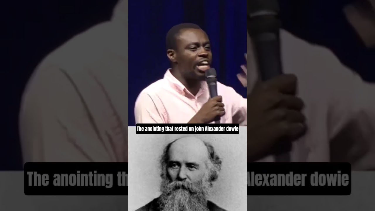 part 8 The anointing that rested on john Alexander dowie apostle grace ...
