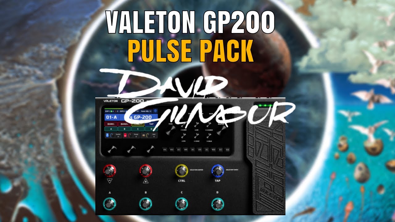 David Gilmour's Legendary PULSE PRESETS for Valeton GP200, LT, JR - YouTube