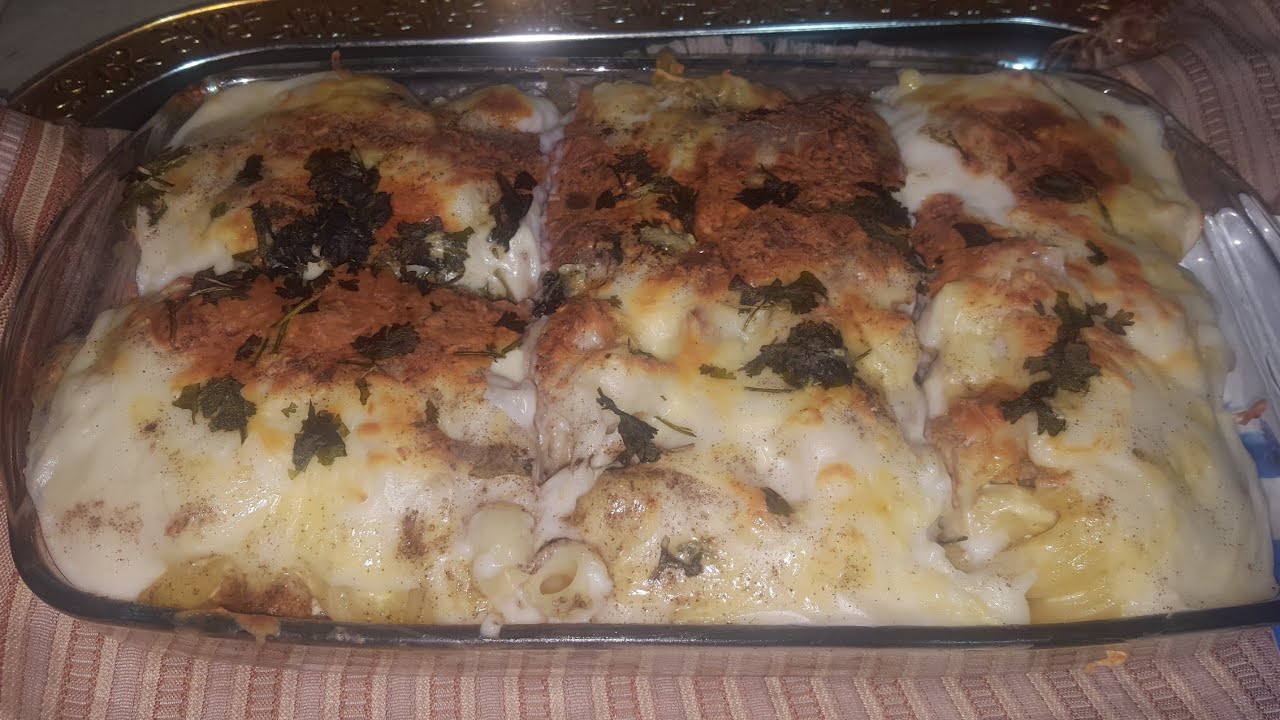 How to make #Macroni #Bechamel Recipe #Bakedmacroni #cheesy macroni ...