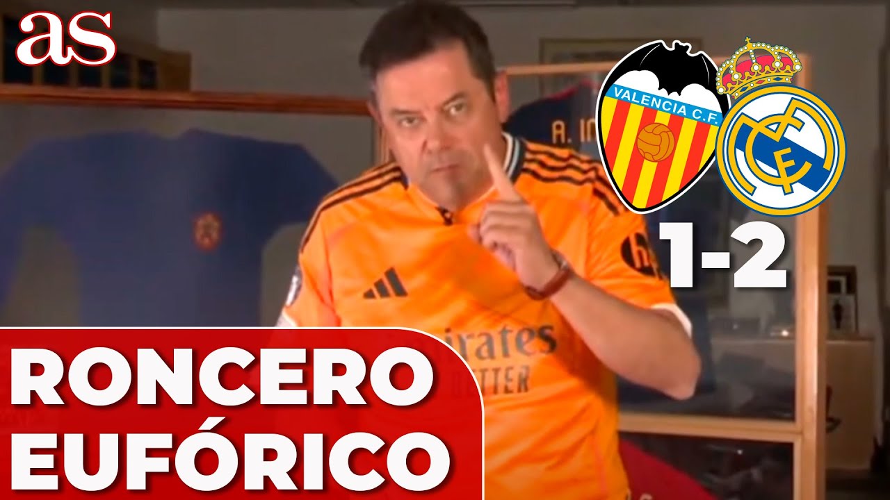 El DISCURSO de RONCERO: el MADRID es LÍDER tras una REMONTADA ÉPICA en ...