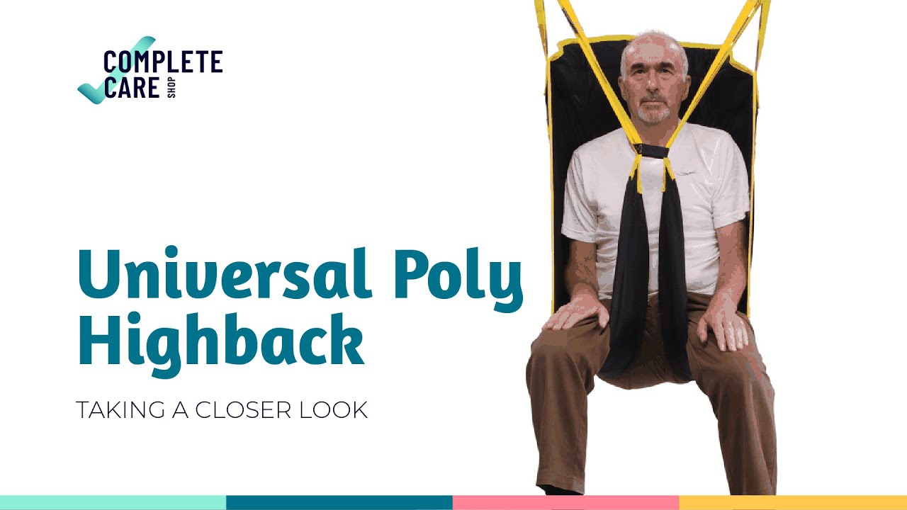COMFORT VALUE™ Universal Poly Highback Sling - YouTube