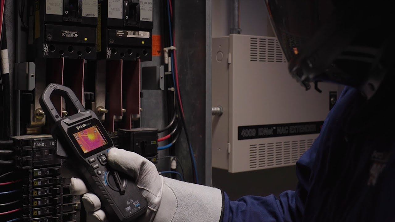 FLIR CM276™ Clamp Meter and Thermal Imaging Camera with METERLiNK ...