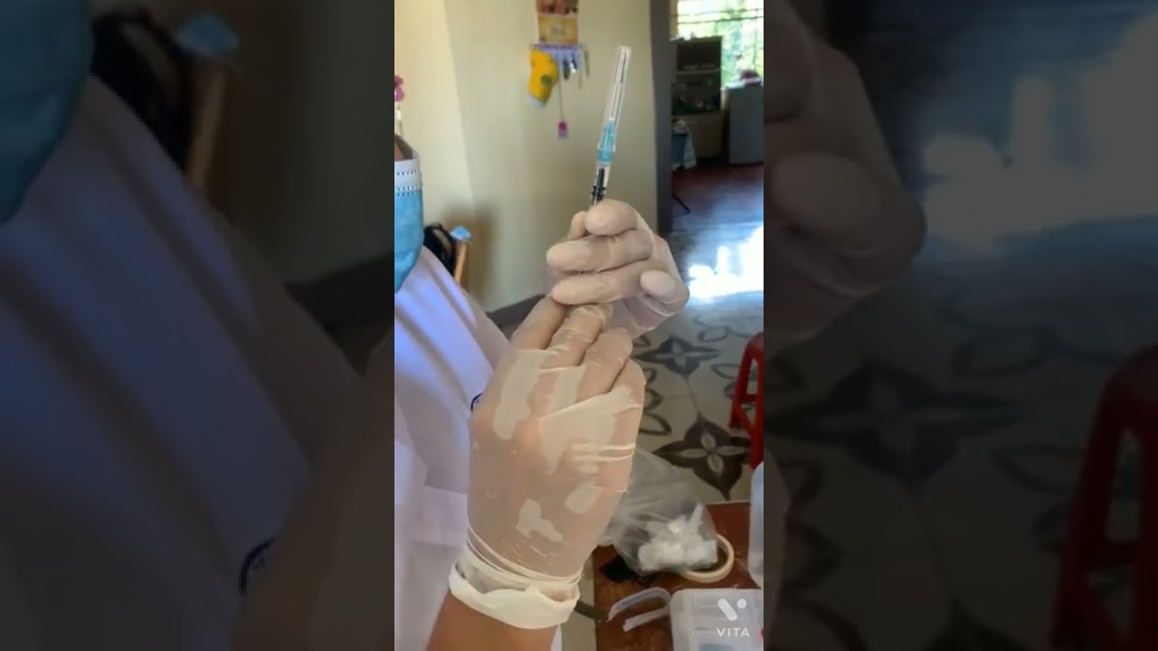 Tutorial de cómo aplicar inyectable en la vía intramuscular - YouTube